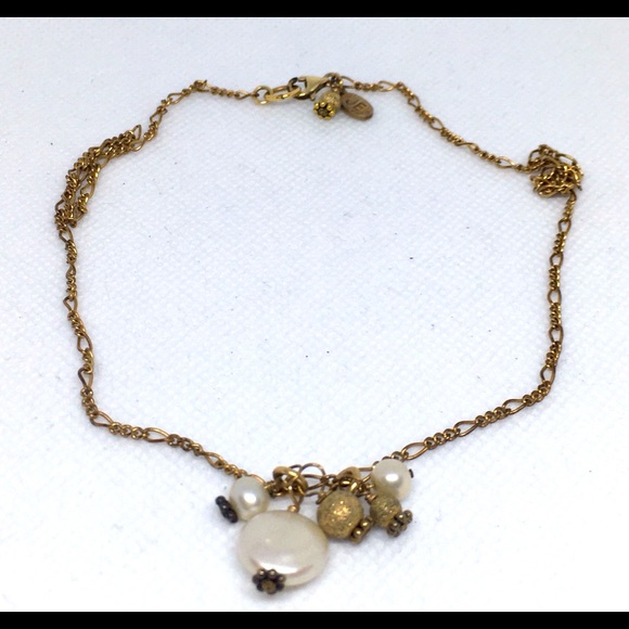 Jessica Elliot | Jewelry | Jessica Elliott Dainty Pearl And Gold Bead ...